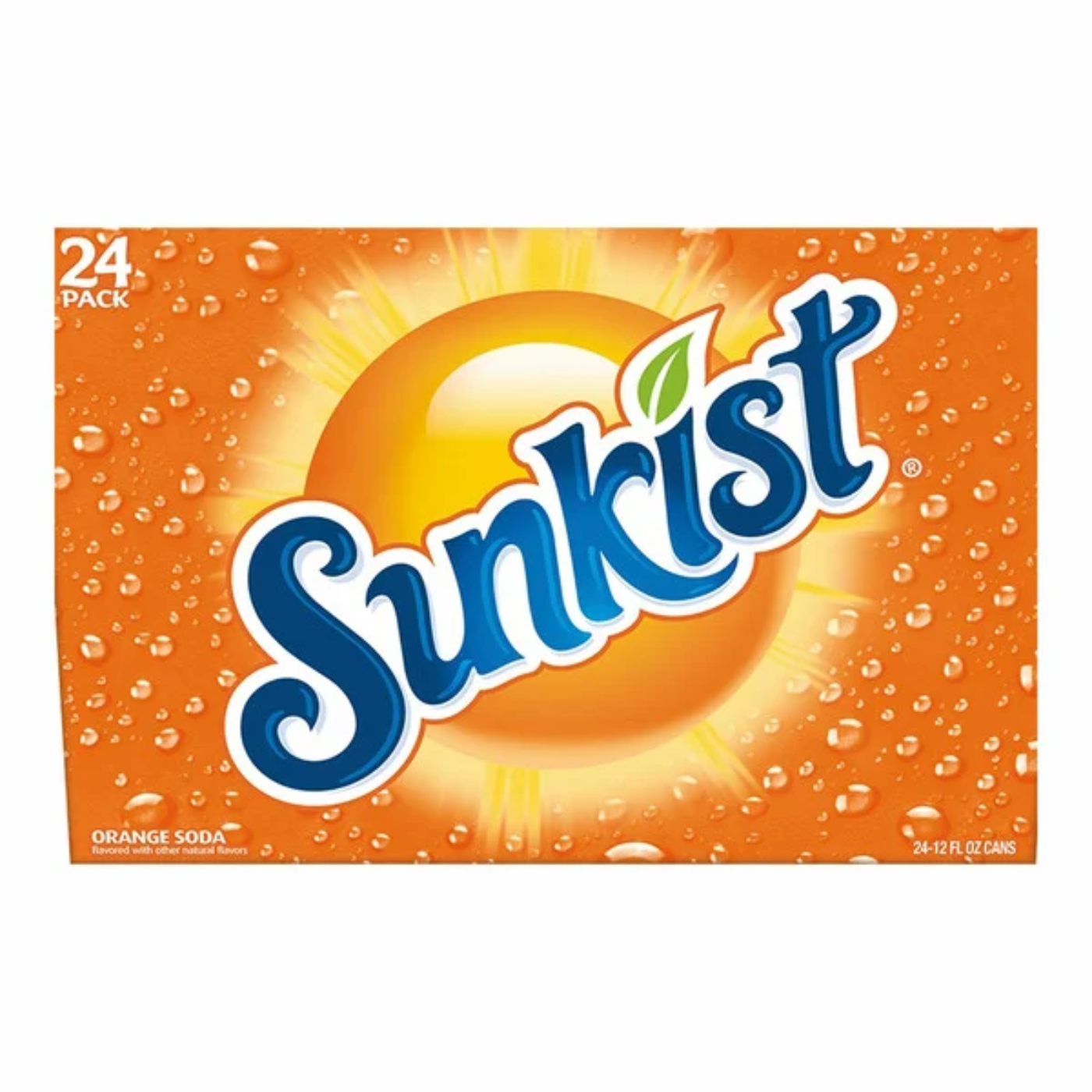 Sunkist Orange Soda, 12 fl oz, 24 count – Zornits